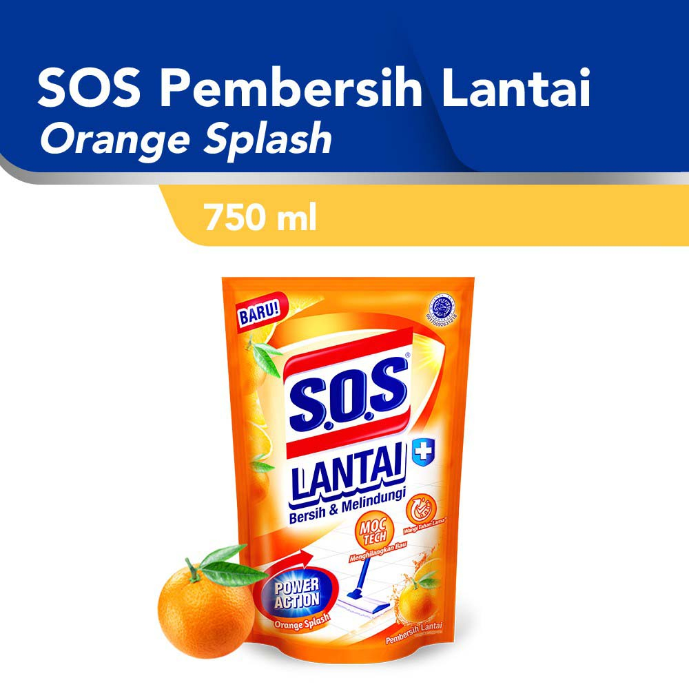 Jual [SEREH VARIAN BARU | PEMBERSIH LANTAI REFILL | 750ML ] SOS ...