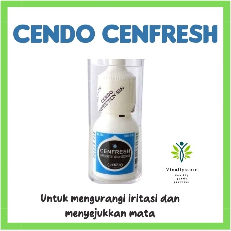 Jual Cendo CENFRESH 5ML (untuk mengurangi iritasi dan menyejukkan mata ...
