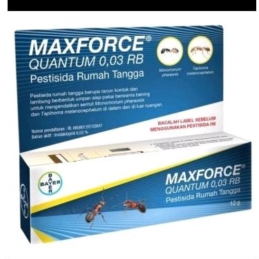 Jual obat semut maxforce quantum 12 gram | Shopee Indonesia