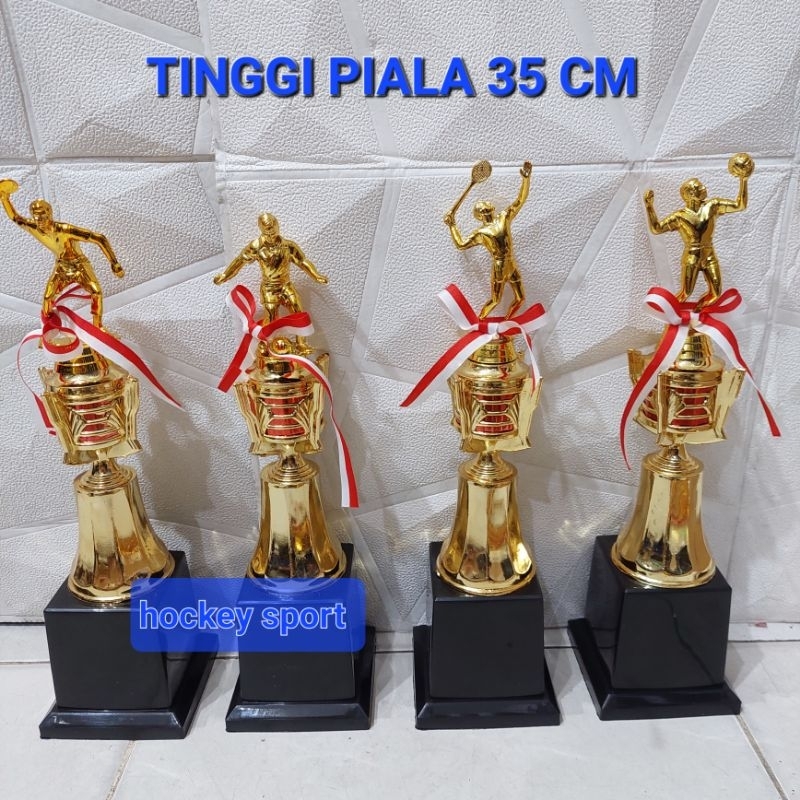 Jual Trophy Piala Badminton / Sepak Bola / Tenis Meja / Musik / Burung ...