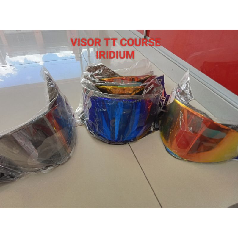 Jual visor kyt tt course iridium | Shopee Indonesia