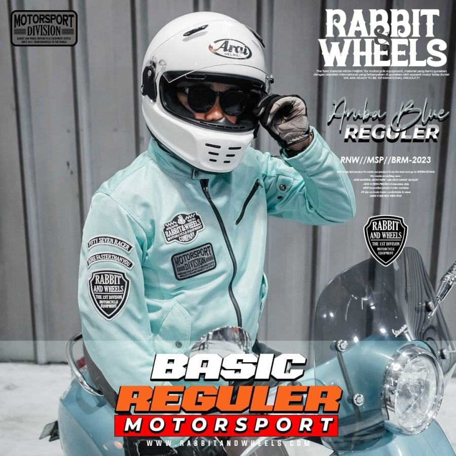 Jual JAKET RABBIT AND WHEELS REGULER BASIC TOSCA | Shopee Indonesia