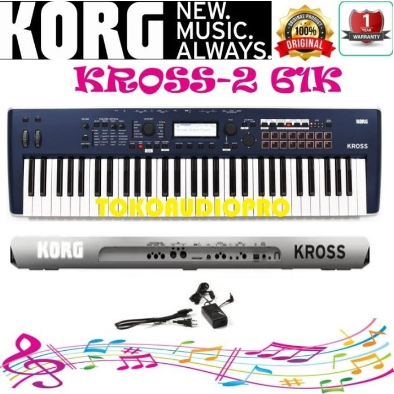 Jual Korg Kross 2 61-Keys Keyboard Workstation | Shopee Indonesia