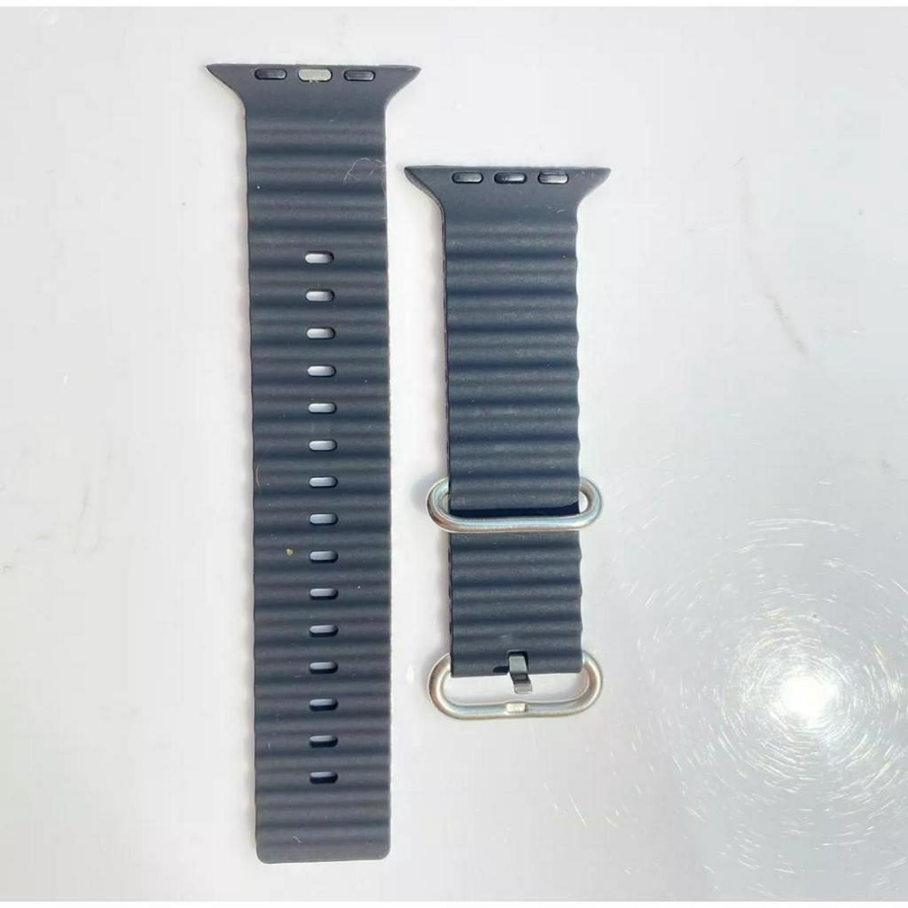 Jual strap silicon ultra 42/44/45mm strap rubber ultra strap smartwatch ...
