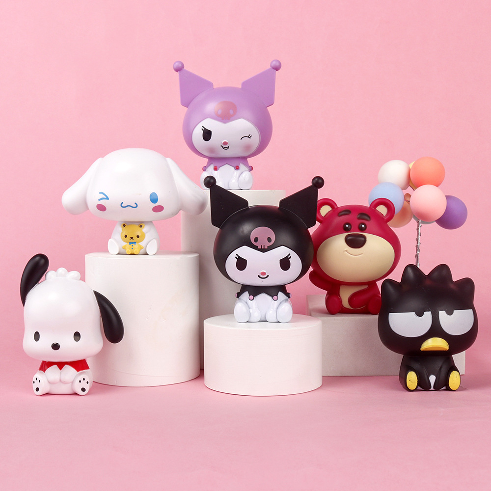 Jual Topper Kurumi Lotso Cinnamoroll My Melody Kuromi Cute kue cake ...