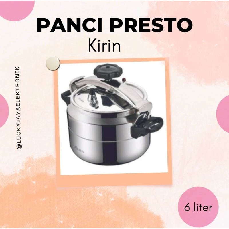 Jual PANCI PRESTO KIRIN 6 LITER | Shopee Indonesia