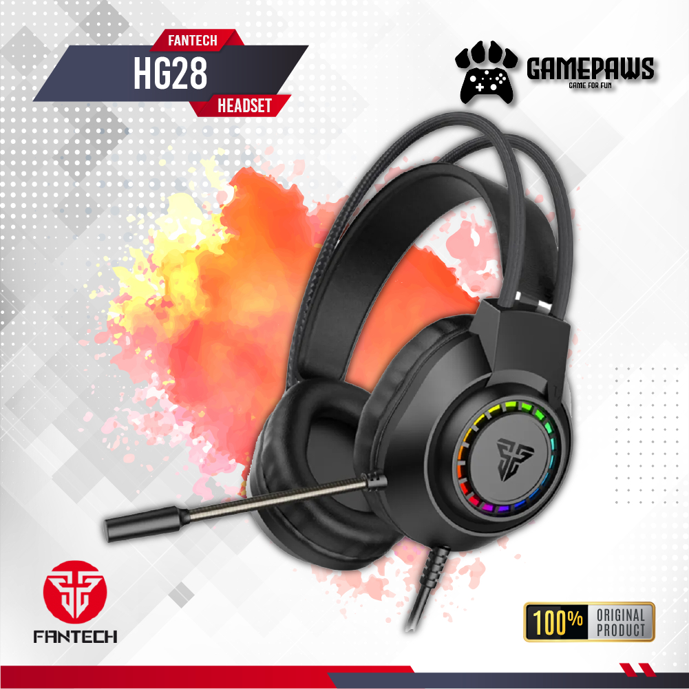 Jual Fantech HG28 PORTAL 7.1 USB Headset Gaming RGB | Shopee Indonesia