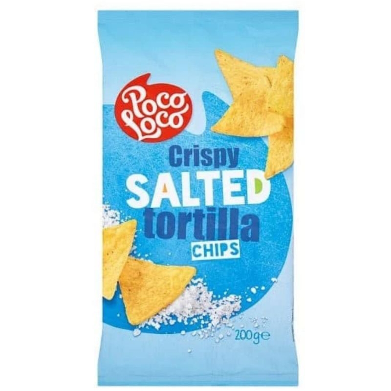 Jual Poco Loco Tortilla Chips Salted 200g | Shopee Indonesia