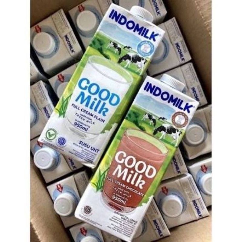 Jual INDOMILK UHT 950ML | Shopee Indonesia