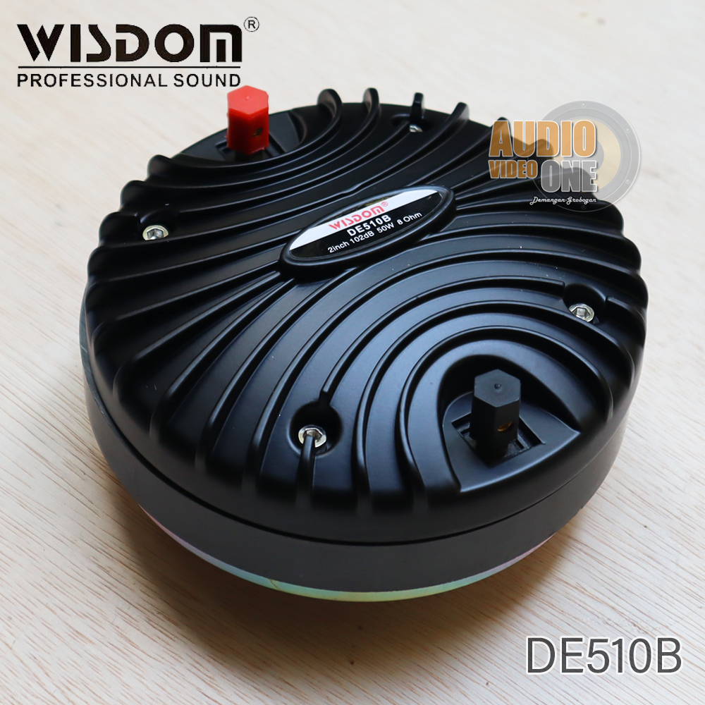 Jual Tweeter Wisdom DE510B Model Drat Spul 2 Inch Ukuran D5 Driver ...