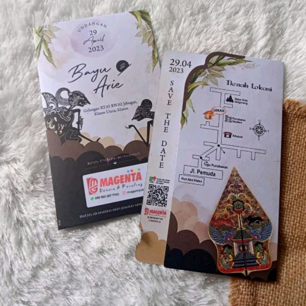 Jual Undangan Motif Wayang | Shopee Indonesia