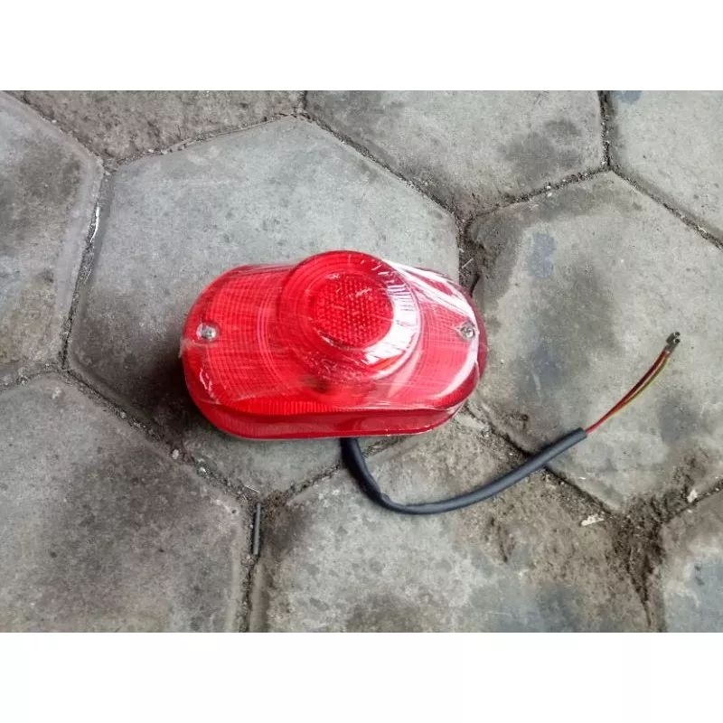 Jual lampu belakang stopan honda c50 pispot s90 stoplamp c50 90s ...