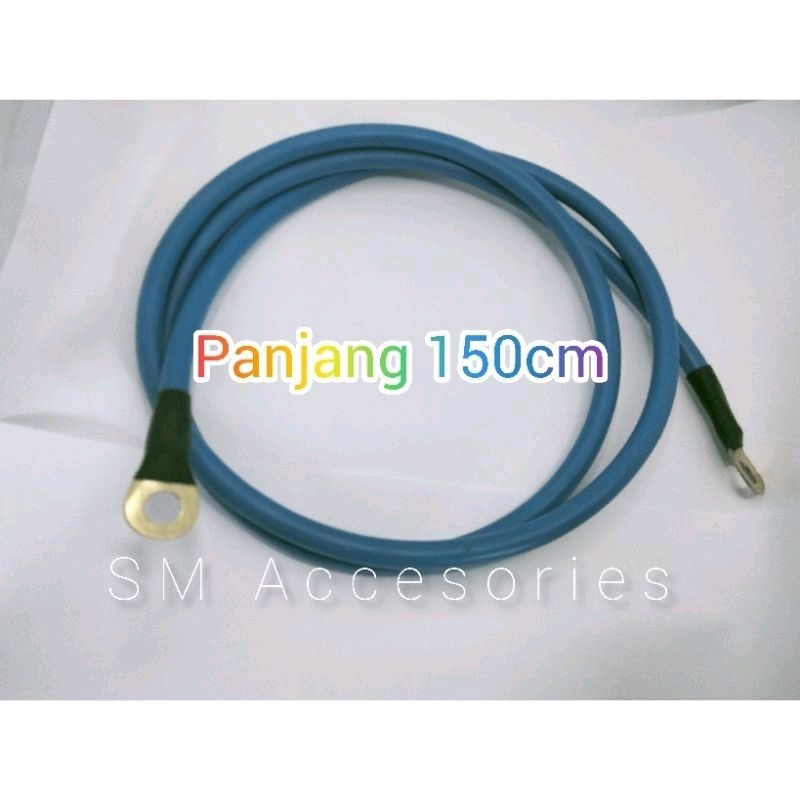 Jual kabel aki Mobil Serabut full tembaga panjang 150cm | Shopee Indonesia