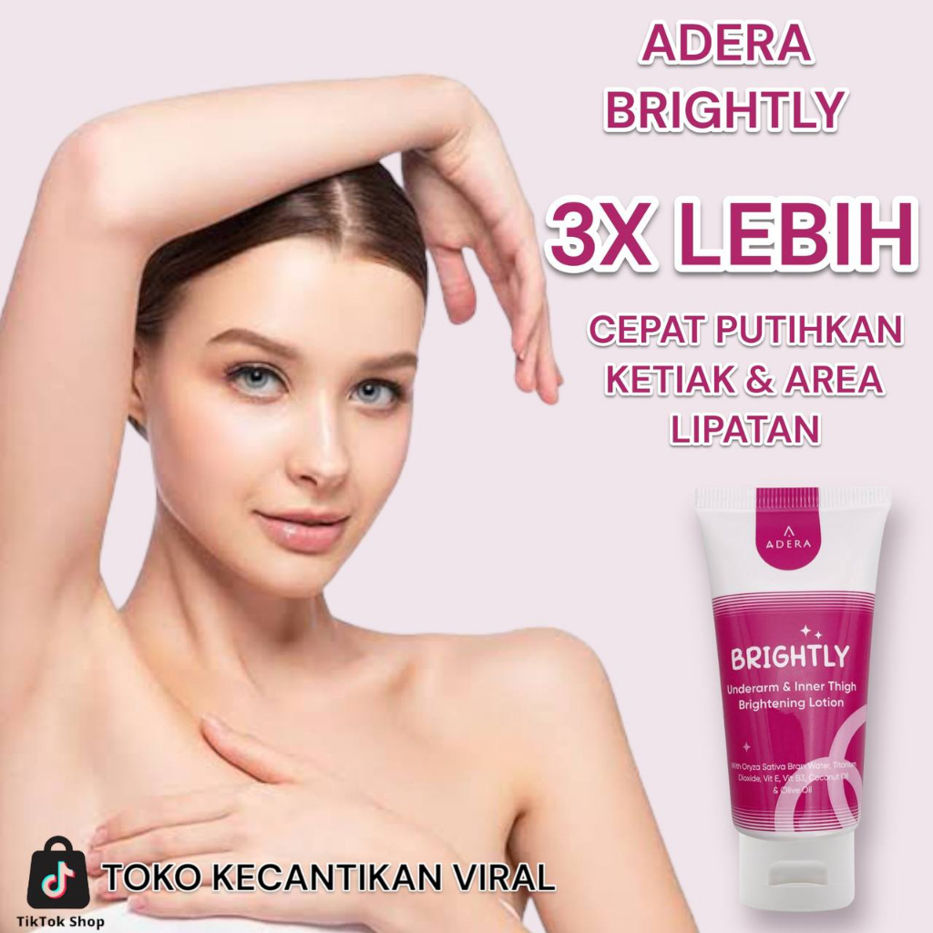 Jual Paket Pencerah Ketiak dan Selangkangan ADERA BRIGHTLY Underarm ...