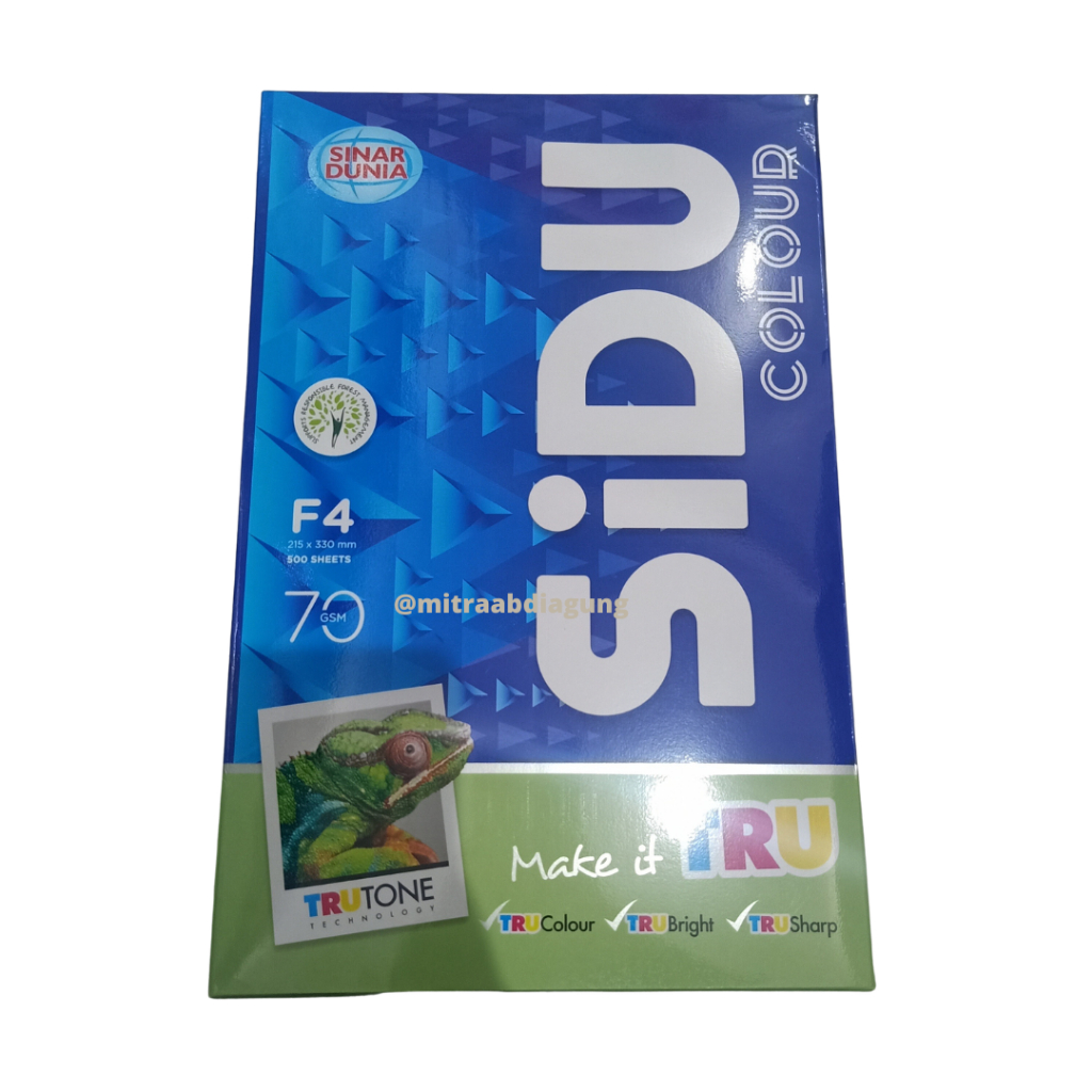 Jual KERTAS SIDU WARNA 70 GR F4 HIJAU | Shopee Indonesia