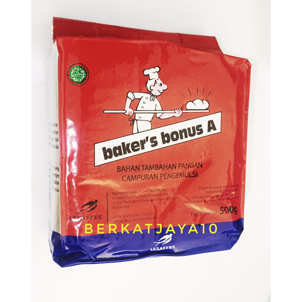 Jual BAKER'S BONUS Pengembang Roti HALAL Bakers Bonus Baker Bonus 500 ...