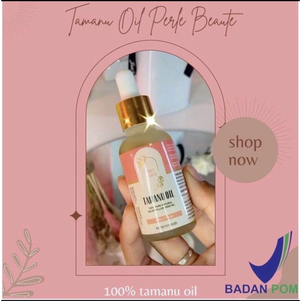 Jual [NEW PACKAGING] TAMANU OIL PERLE BEAUTY KEMASAN WITH BOX 5ml ...