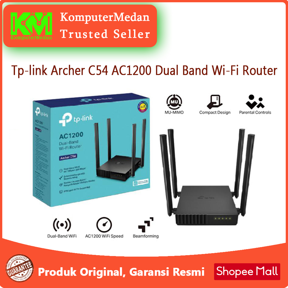 Jual Tp-link Archer C54 AC1200 Dual Band Wi-Fi Router | Shopee Indonesia