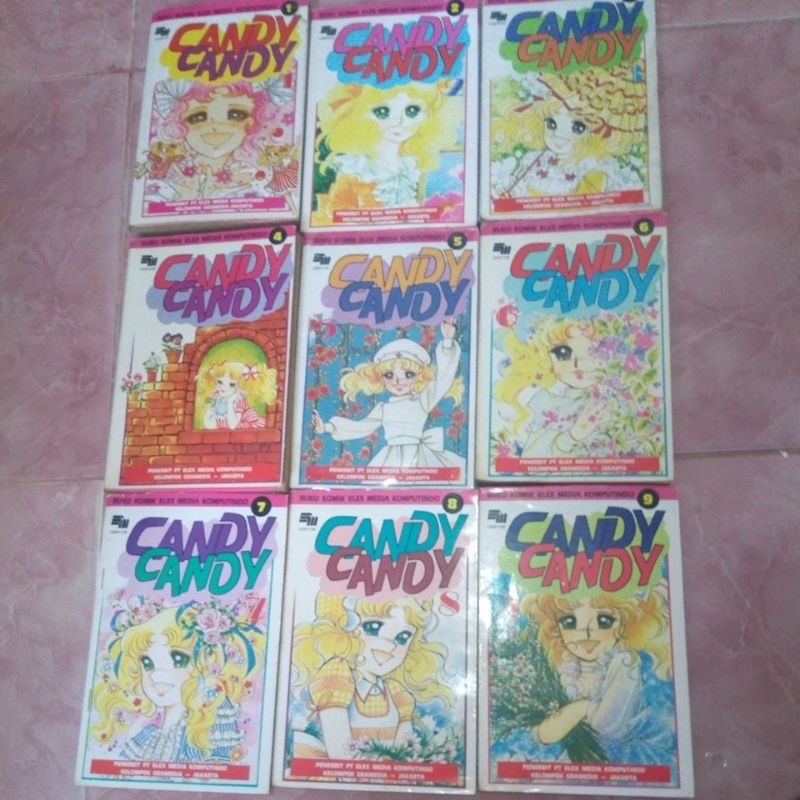 Jual Original Komik Candy Candy Full Set - Bersih Mulus - Bersampul ...