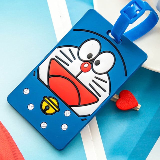 Jual Name Tag Rubber Karakter Lucu Tas Sekolah Anak Koper Luggage Tag ...