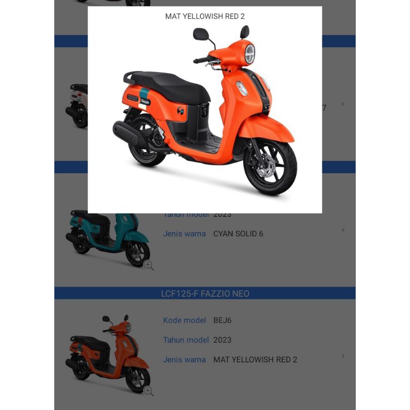 Jual Mole Side, Cover Body Dek Bawah Samping Pijakan Kaki Fazzio 125 ...