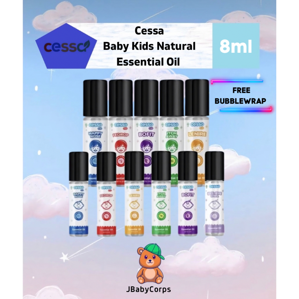 Jual RK CESSA Baby Kids Natural Essential Oil 8ml / Cessa Biru Cough N ...