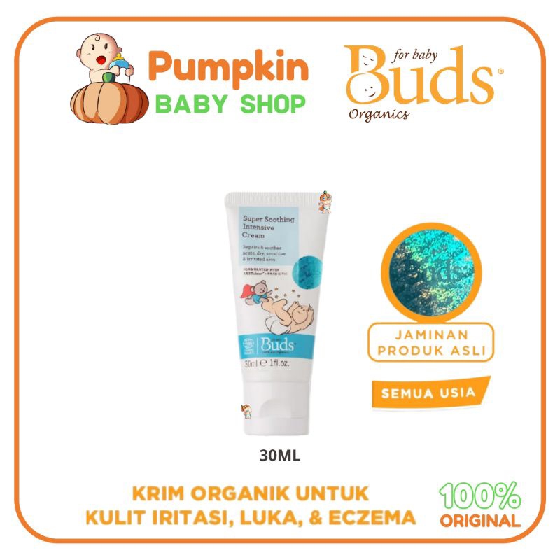 Jual Buds Soothing Organics Intensive Repair Cream 30ml | Shopee Indonesia