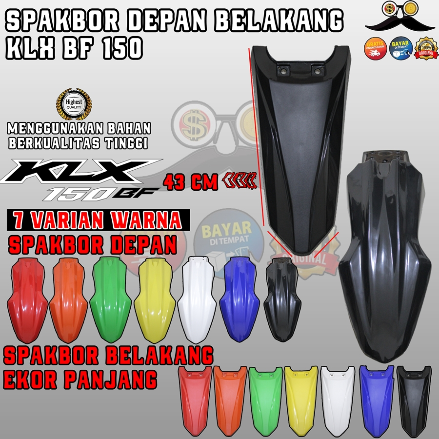 Jual SPAKBOR SET DEPAN BELAKANG KLX BF 150 250 DTRACKER D TRACKER BIGFOOT BIG FOOT MOTOR TRAIL ...