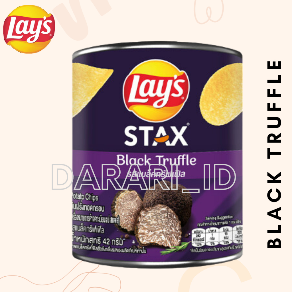Jual LAYS TRUFFLE STAX SNACK THAILAND RASA BARU | Shopee Indonesia