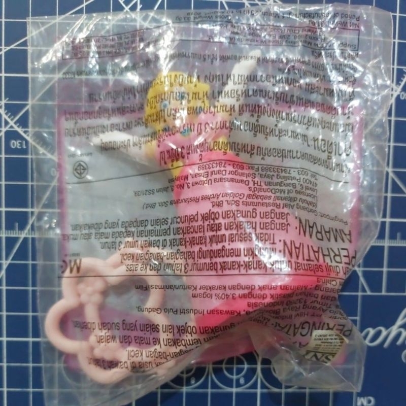 Jual Mainan Happy Meals McD Mcdonald Peach Hoop Game Super Mario ...