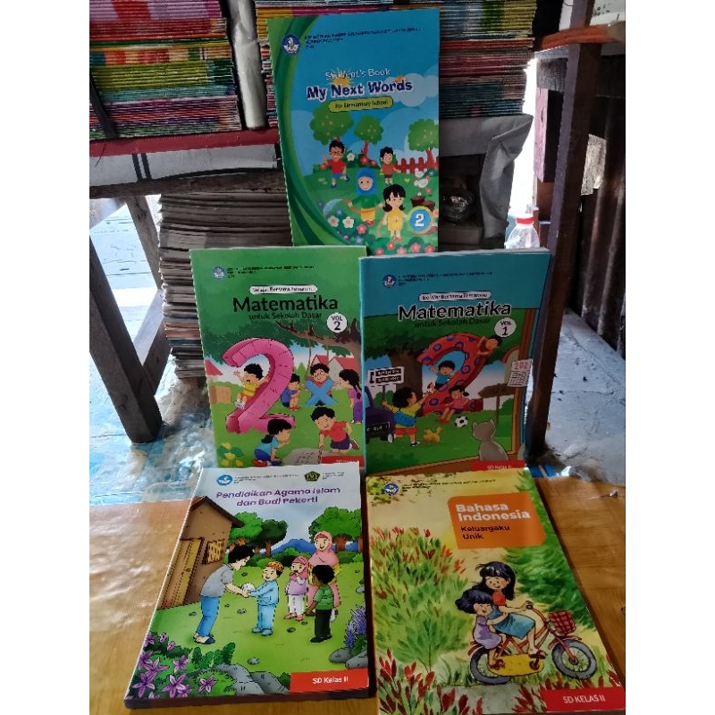 Jual buku paket pelajaran kurikulum merdeka Kelas 2 SD | Shopee Indonesia