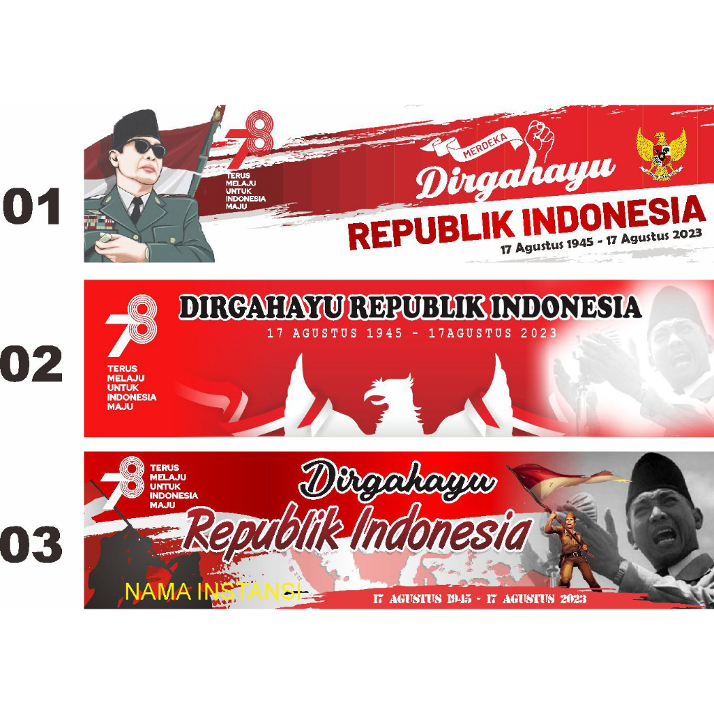 Jual Spanduk HUT RI ke 78 Custom Nama Instansi | Spanduk Dirgahayu RI ... Jual Spanduk HUT RI ke 78 Custom Nama Instansi | Spanduk Dirgahayu RI ...
