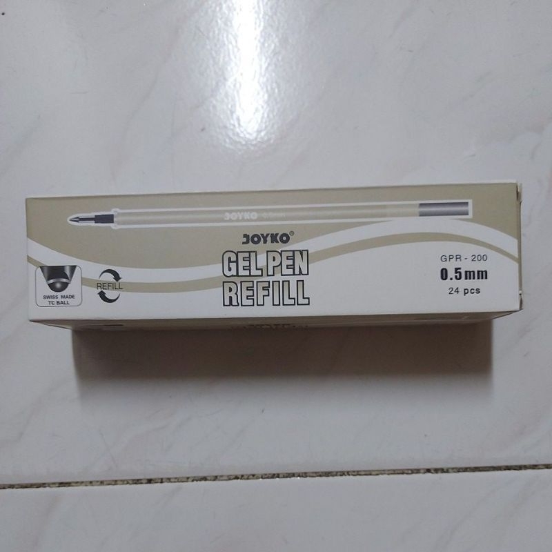 Jual REFIL PEN JK-100 WARNA HITAM DAN BIRU ISI 24 PCS | Shopee Indonesia