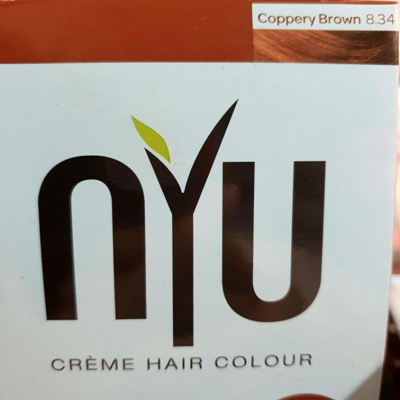 Jual Semir NYU creme hair colour / pewarna cat rambut kemasan box ...
