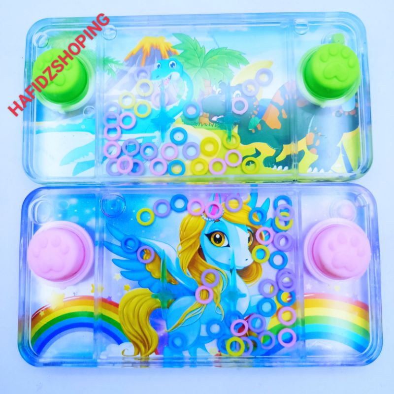 Jual Mainan Gamebot Ring Water Game Air Transparan Permainan ...