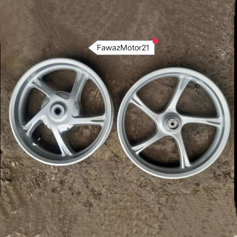 Jual Pelek Depan Belakang Tapak Lebar Motor Yamaha Mio Z , Fino injeksi ...