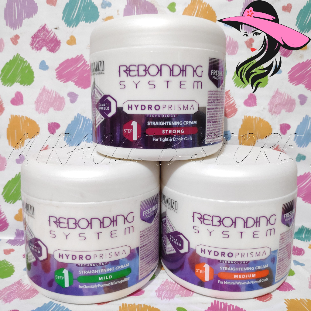 Jual MAKARIZO REBONDING SYSTEM HYDROPRISMA PAKET STEP 1 500 GR + STEP 2 ...