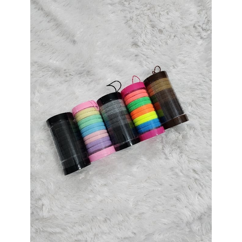 Jual KARET RAMBUT DONAT TABUNG ISI 10 PCS | Shopee Indonesia
