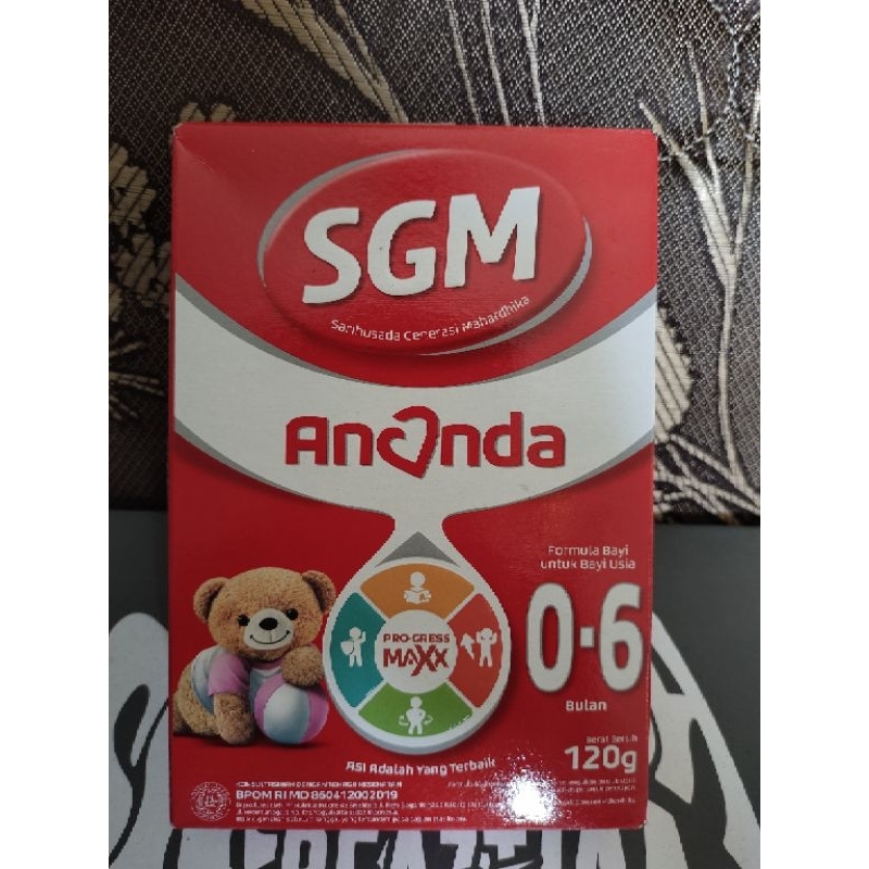 Jual SGM Ananda susu formula bayi 0-6 (120gr) | Shopee Indonesia