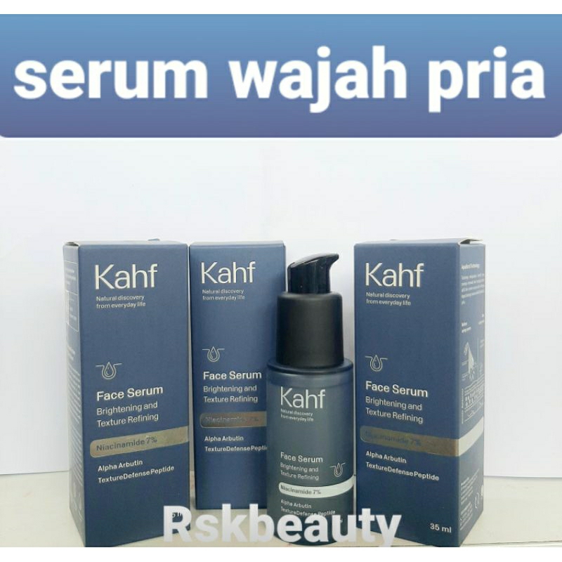 Jual Kahf Brightening and Texture Refining Face Serum 35 ml - Serum ...
