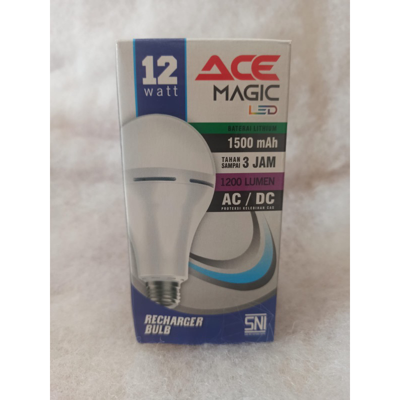 Jual Lampu Emergency Led Ace Magic 12 watt | Shopee Indonesia