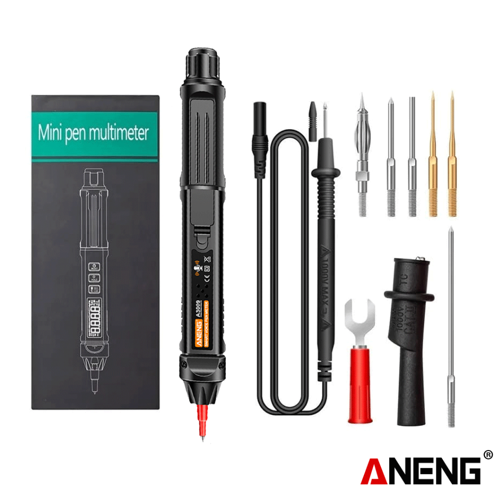 Jual Aneng A3009 Pro Mini Pen Multimeter Voice Broadcast 6000 Counts ...