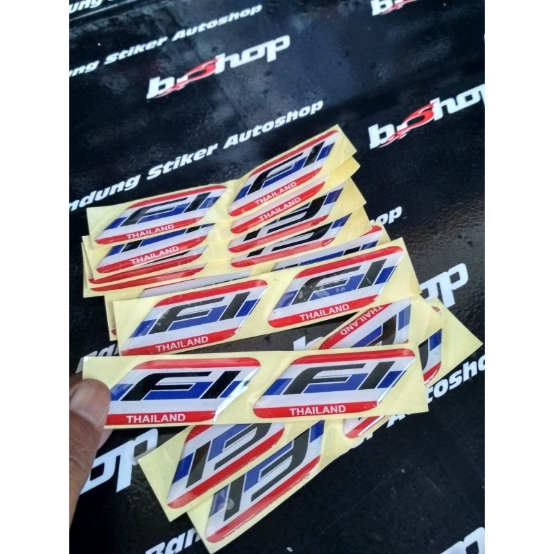 Jual sticker emblem fi variasi Thailook timbul | Shopee Indonesia