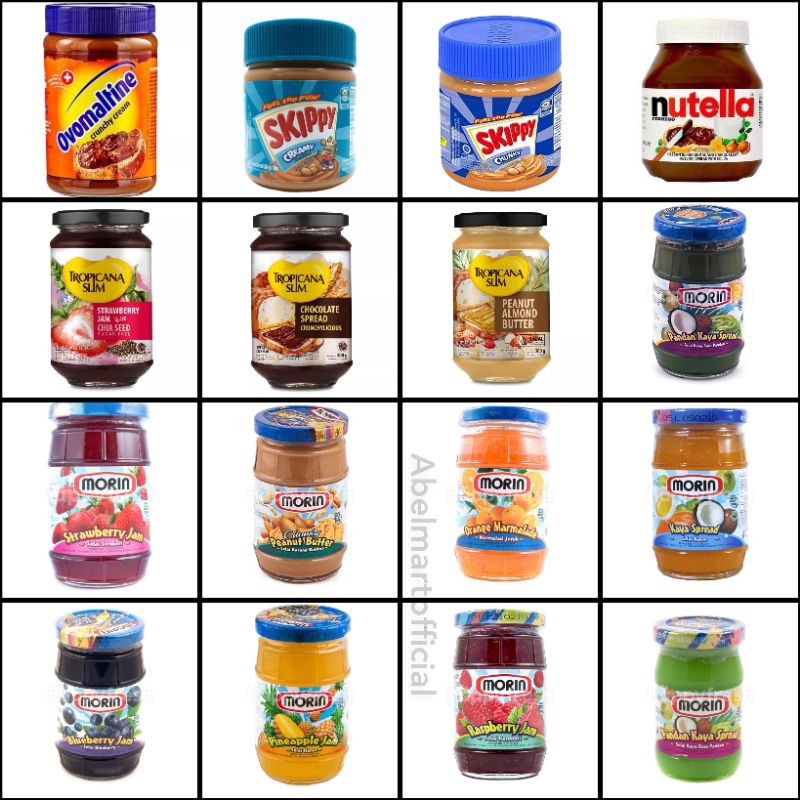 Jual ANEKA SELAI / OVOMALTINE / SKIPPY / NUTELLA / TROPICANA SLIM ...