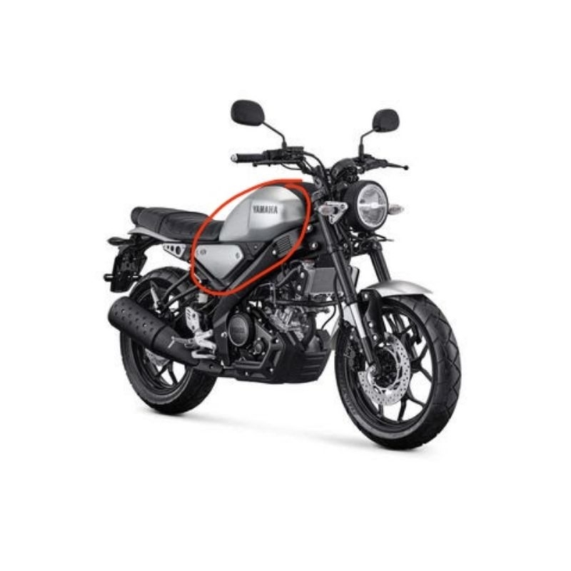 Jual Cover Tanki & Side Panel Yamaha XSR 155 Silver | Shopee Indonesia