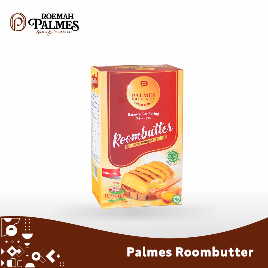 Jual Bolu Panggang Roombutter Palmes 200 gr - Wijsman Butter - Wisman ...