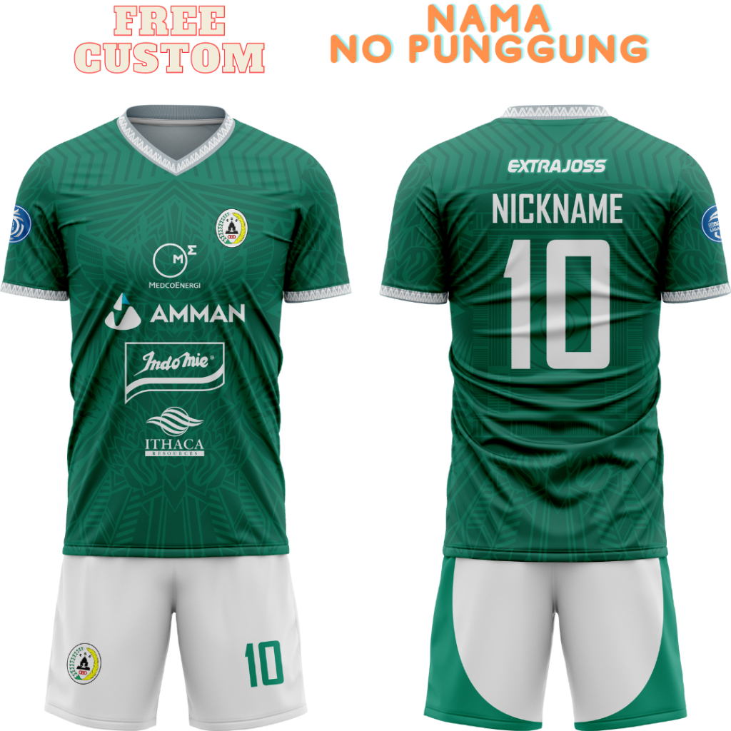 Jual Jersey PSS Sleman home 2023 untuk dewasa & anak free custom nama ...