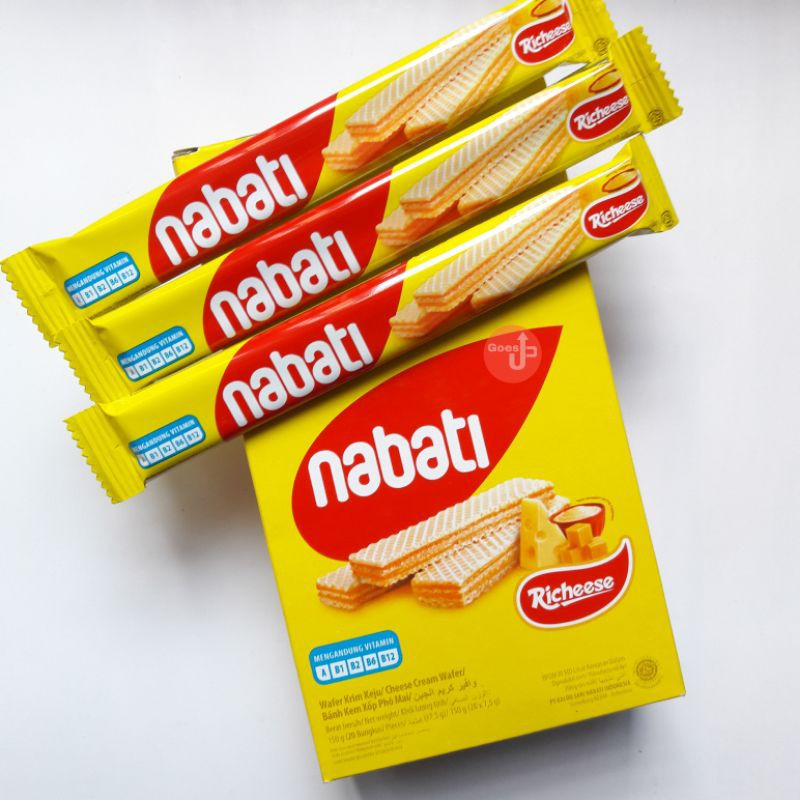 Jual Wafer Nabati Box Coklat dan Keju isi 20 Pcs 6gr | Shopee Indonesia