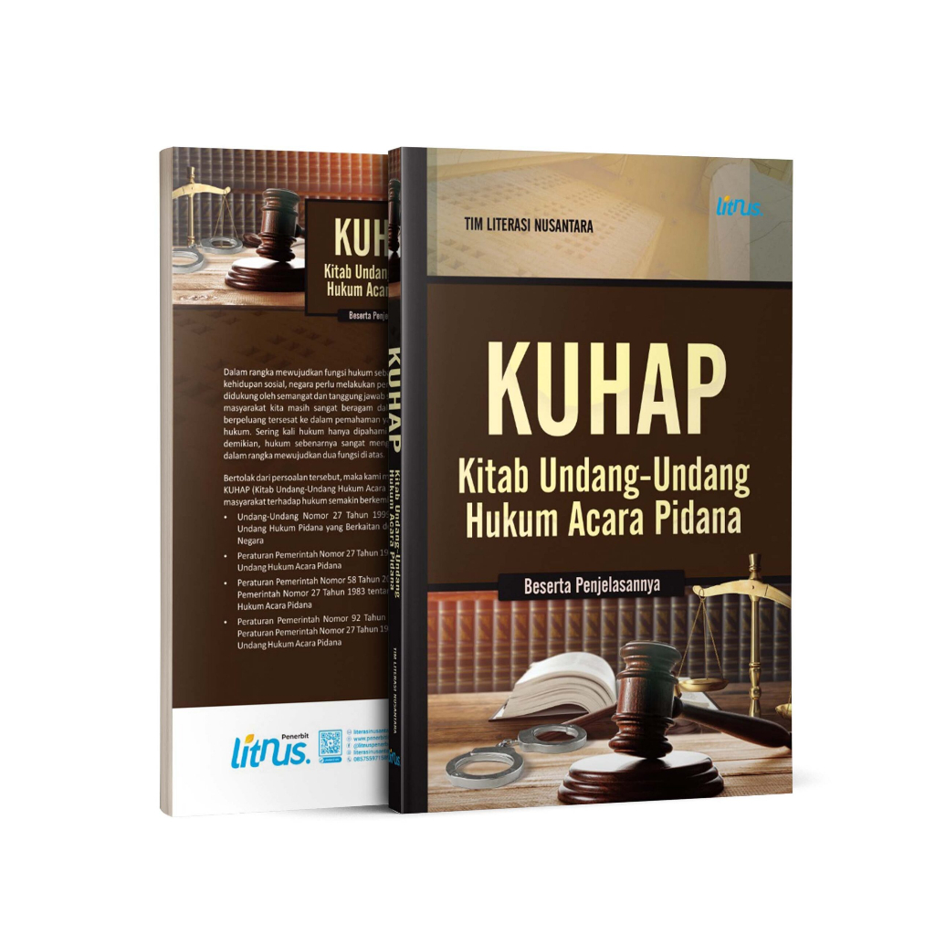 Jual KUHAP - Kitab Undang-Undang Hukum Acara Pidana - Tim Literasi ...