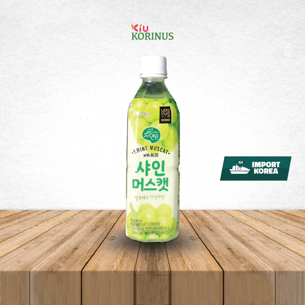 Jual K- Shine Muscat With Aloe/Minuman Buah Rasa Buah Anggur dengan ...
